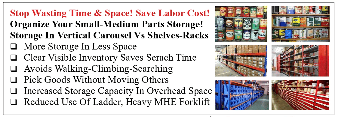 External Tray Carousel – Tray Comes Out To Enable Load Items By Jib ...